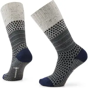 Smartwool Everyday Mixed Stitch Socks - Natural Donegal