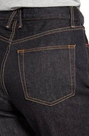 SLVRLAKE London High-rise Straight Leg Jeans - Empty Sky