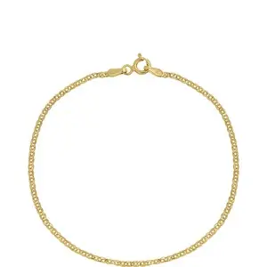 Bony Levy 14k Gold Double Curb Chain Bracelet