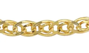 Bony Levy 14k Gold Double Curb Chain Bracelet