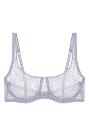 JOURNELLE Alix Underwire Demi Bra Argente