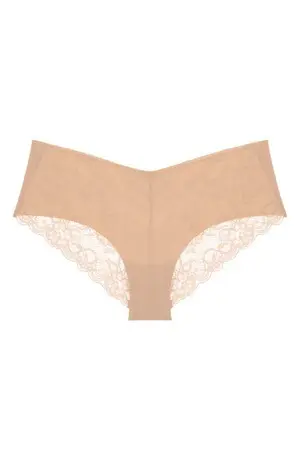 JOURNELLE Estelle Lace Hipster Briefs - Blush