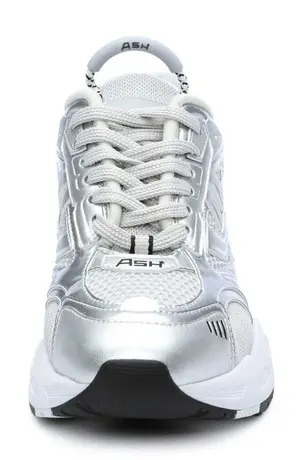 Ash Race Sneaker - Silver/pearl