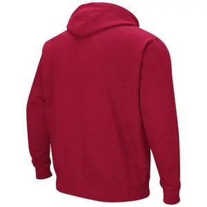 COLOSSEUM Iupui Jaguars Arch & Logo 3.0 Pullover Hoodie