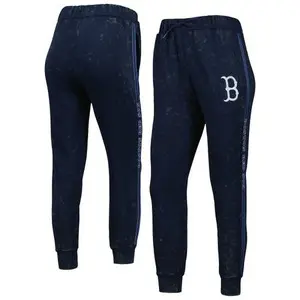 THE WILD COLLECTIVE Boston Red Sox Marble Jogger Pants - Navy