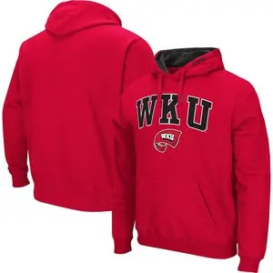 COLOSSEUM Western Kentucky Hilltoppers Arch & Logo 3.0 Pullover Hoodie
