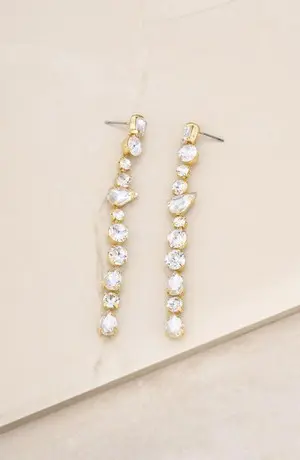 Ettika Crystal Drop Earrings