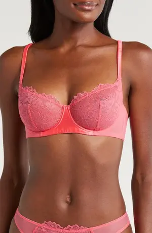 JOURNELLE Lexi Underwire Unlined Demi Bra Tulipe