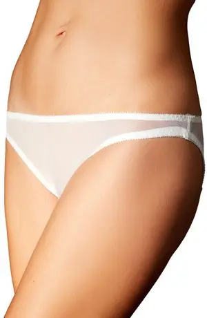 JOURNELLE Odette Ouvert Bikini - Blanc