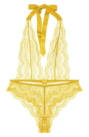 JOURNELLE Natalia Lace Bodysuit - Soleil