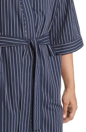 Majestic International Sunset Blues Stripe Robe
