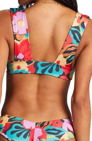 BILLABONG Islands Away Reversible Plunge Bikini Top