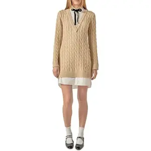English Factory Sweater Dress Day Dresses
