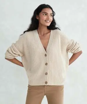 Women's Oatmeal Cardigans
