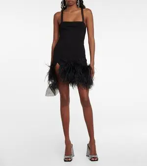 Attico Devon Crystal-embellished Mules