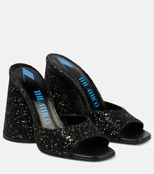 Attico Luz Embellished Mules