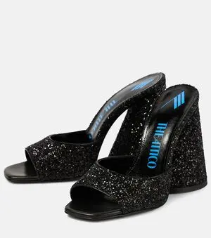 Attico Luz Embellished Mules