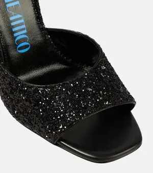Attico Luz Embellished Mules
