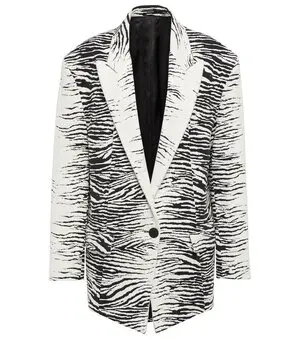 Attico Glen Jacquard Blazer