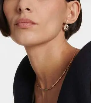 SUZANNE KALAN 18kt Yellow Earrings With Diamonds