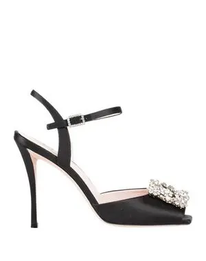 ROGER VIVIER Textile Fiber Sandals