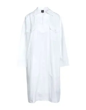 Aspesi Cotton Poplin Midi Shirt Dress