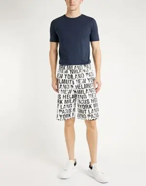 Helmut Lang Sweatshirt Fleece Bermuda Shorts