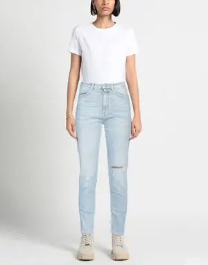 ICON DENIM LOS ANGELES Skinny Jeans With Distressed Detailing