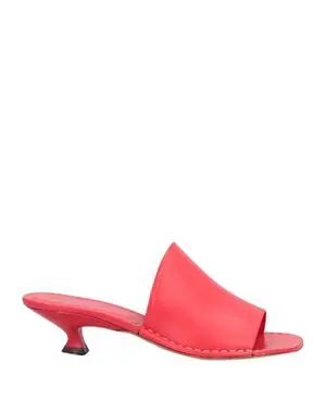 TOD'S Leather Sandals - Red