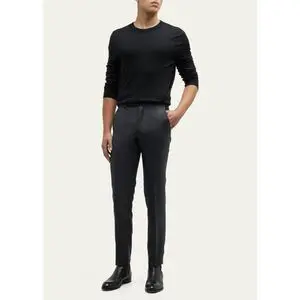 Zegna Trofeo Slim-straight Trousers - Grey