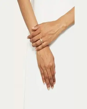 Pomellato Iconica Band Ring With Diamonds