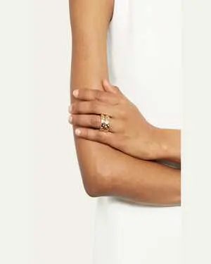 Pomellato Iconica Band Ring With Diamonds
