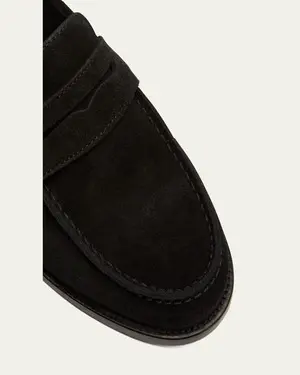 Manolo Blahnik Perrita Penny Loafers