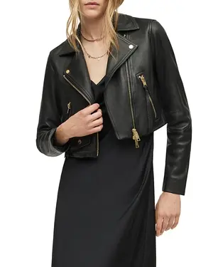 ALLSAINTS Elora Leather Biker Jacket