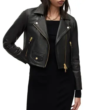 ALLSAINTS Elora Leather Biker Jacket