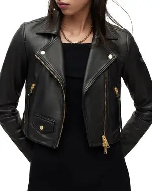 ALLSAINTS Elora Leather Biker Jacket