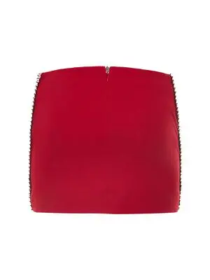 Attico Rue Sequined Mini Skirt