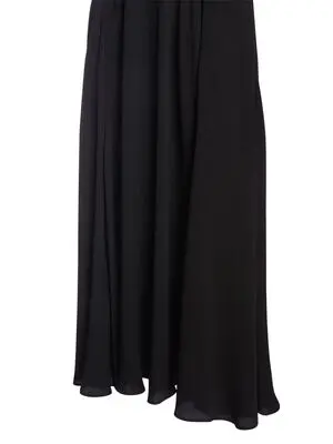 Dsquared2 Silk Blend Marocaine Cutout Midi Dress