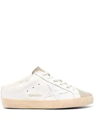 GOLDEN GOOSE Super-star Sabots Lace-up Sneakers