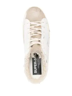GOLDEN GOOSE Super-star Sabots Lace-up Sneakers