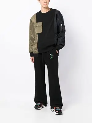 Off-White Alien Logo Print Track Pants
