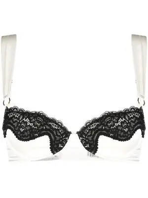 Stella McCartney Padded Balconette Bra - White