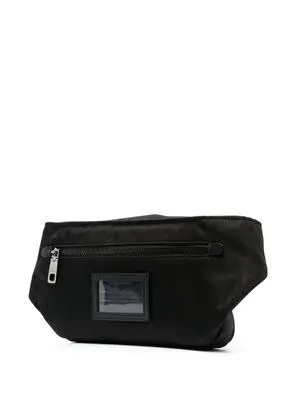 Dolce & Gabbana Embossed Logo Belt Bag - Black