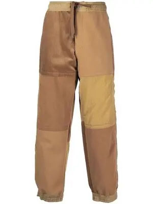 Emporio Armani Panelled Trousers - Neutrals