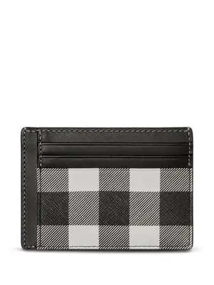 Burberry Check-print Card Case