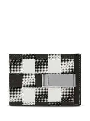 Burberry Check-print Card Case