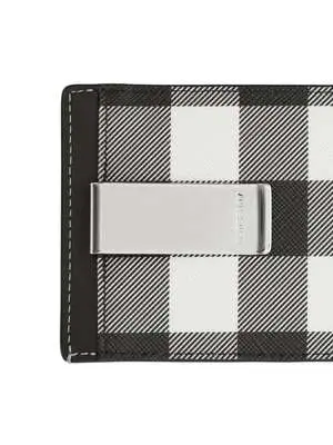 Burberry Check-print Card Case