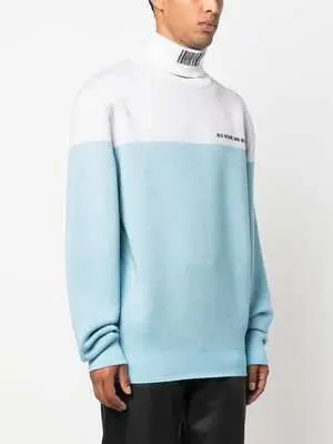 VTMNTS Raised-logo Two-tone Jumper
