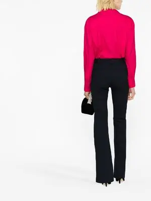 FRAME Le High Flare Trousers - Blue