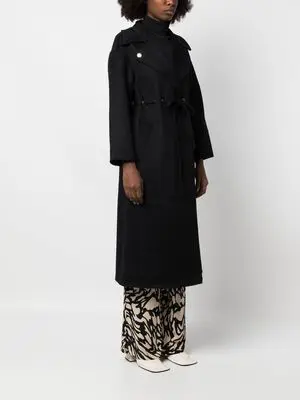 Ba&sh Kate Wool-blend Coat - Black